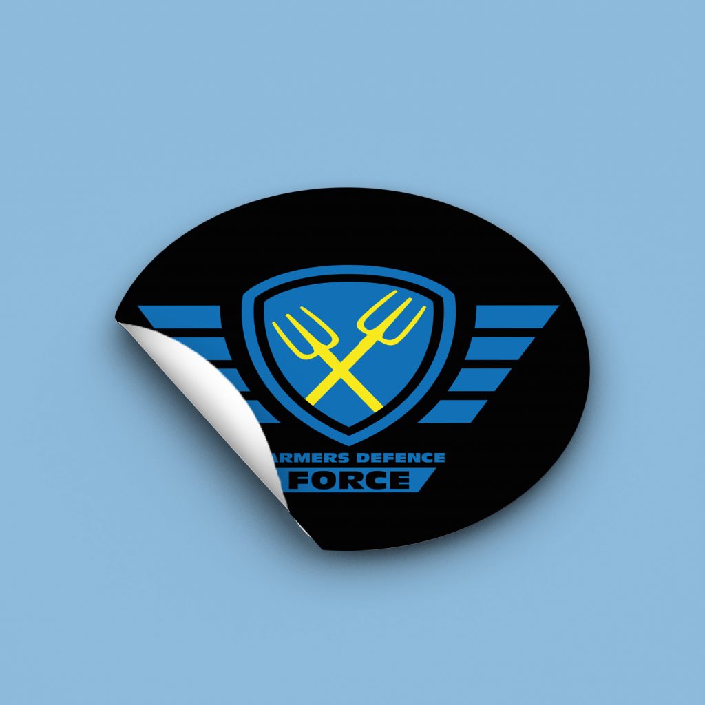 Farmers Defence Force stickers - Farmers Defence Force